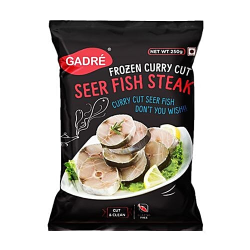 Buy Gadre Curry Cut Seer Fish Steak Online at Best Price of Rs null ...