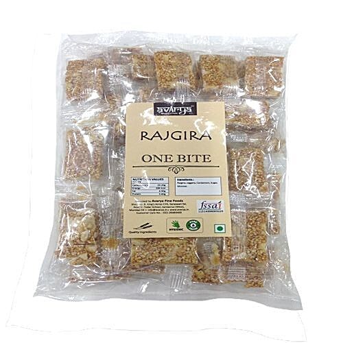 Buy Avarya Sweets - Rajgira One Bite Chikki Online at Best Price of Rs ...