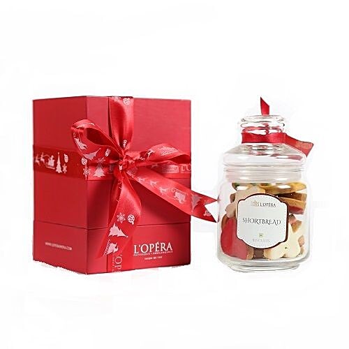 Buy L opera Christmas Special - Shortbread Biscuits in Jar Online at ...