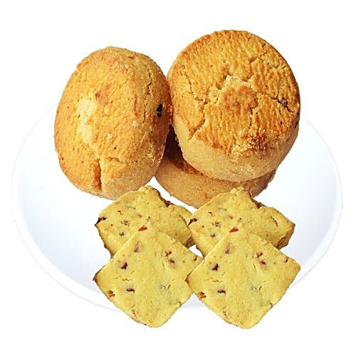 Buy Quik Bite Assorted Biscuits Tie Biscuit Osmania Biscuit Salt ...