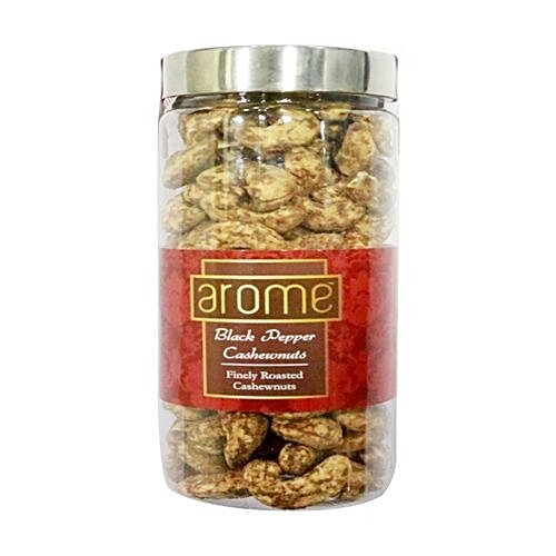 Buy Arome Dry fruits Dry Fruits - Black Pepper Cashewnuts Online at ...