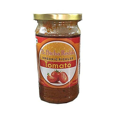 Buy Bicha Reddy Organic Pickle Organic Pickle - Tomato Online at Best ...
