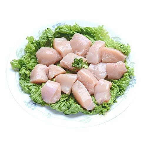 Buy Ok Halal Chicken - Breast, Boneless Diced, Halal Cut Online at Best ...