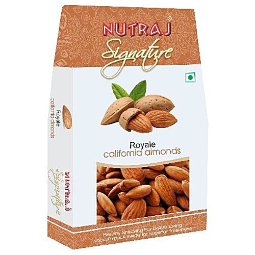 Buy Nutraj Dry Fruits - Badam / Almond, Signature Extra Bold California ...