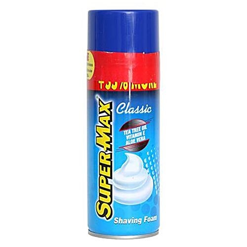 Buy Super Max Shaving Foam - Classic Online at Best Price of Rs null ...