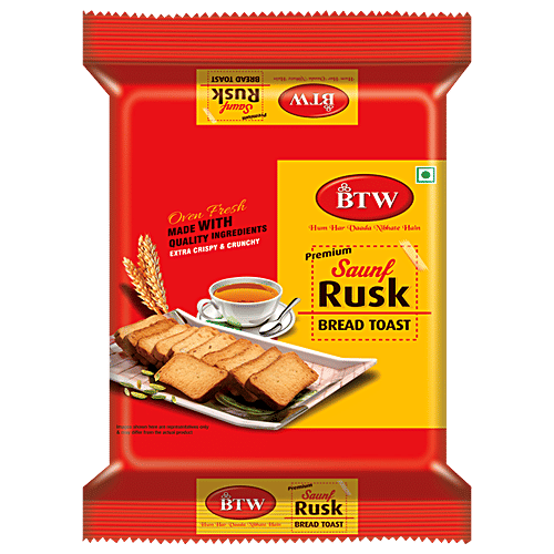 Buy BTW Saunf Rusk Online at Best Price of Rs null - bigbasket