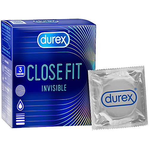 Buy Durex Close Fit Invisible Condom Online at Best Price of Rs 171.95 ...