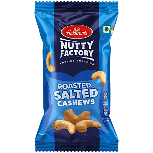 Buy Haldiram's Nutty Factory Roasted Salted Cashews Online at Best ...