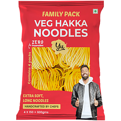 Buy Yu Veg Hakka Noodles - Family Pack Online at Best Price of Rs 140 ...