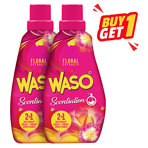 Buy WASO Scentsation Floral Detergent Liquid Online at Best Price of Rs ...