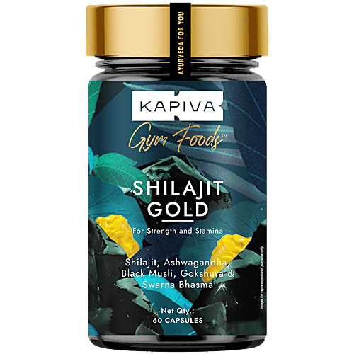 Buy Kapiva Shilajit Gold Capsules - Boosts Stamina In 4 Weeks, 100% ...