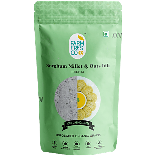 Buy Farm Fresco Sorghum Millet & Oats Idli Premix Online at Best Price ...