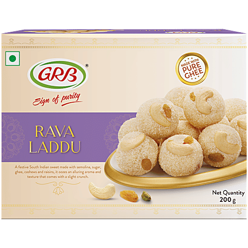 Buy GRB Rava Laddu Online at Best Price of Rs null - bigbasket
