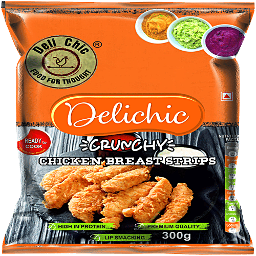 Buy Deli Chic Crunchy Chicken Breast Strips Online at Best Price of Rs ...