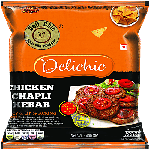Buy Deli Chic Chicken Chapli Kebab Online at Best Price of Rs 299 ...