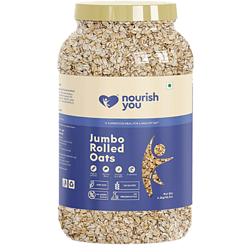 Buy Nourish you Jumbo Rolled Oats Online at Best Price of Rs 349 ...