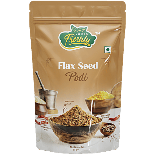 Buy Yours Freshly Flax Seed Podi Online at Best Price of Rs 65 - bigbasket