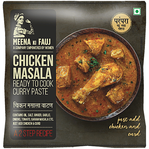 Buy Meena Ki Fauj Chicken Masala - Ready To Cook Curry Paste Online at ...