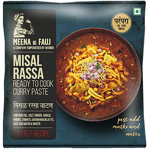 Buy Meena Ki Fauj Misal Rassa - Ready To Cook Curry Paste Online at ...