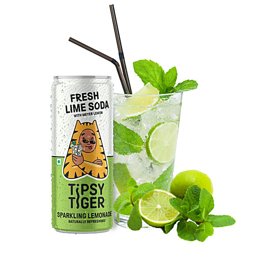 Buy Tipsy Tiger Fresh Lime Soda - Lemonade Online at Best Price of Rs ...