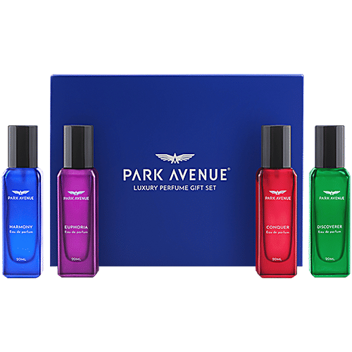 Buy Park Avenue Luxury Perfume Gift Set For Men - Euphoria, Conquer ...