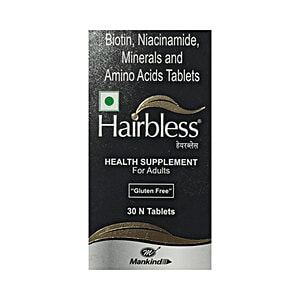 Buy Hairbless Hairbless Tablet Online at Best Price of Rs 365 - bigbasket