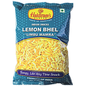 Buy Haldirams Namkeen Lemon Bhel 27 Gm Pouch Online At Best Price of Rs ...