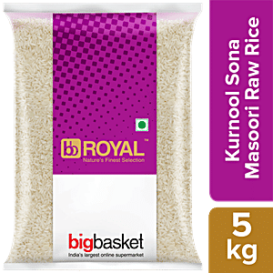Buy bb Royal Kurnool Sona Masoori Raw Rice - 12+ Months Old Online at ...