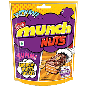 Buy Nestle Munch Crunchiest Ever 201 Gm Pouch Online At Best Price of ...