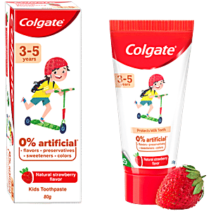Buy Colgate Kids Toothpaste - 6 To 9 Years, Natural Strawberry Mint ...