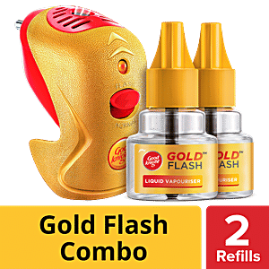 Buy Good Knight Gold Flash Combi Pack - Liquid Vapouriser Online at ...