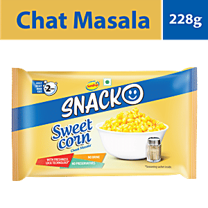 Buy Sundrop Snacko Instant Sweet Corn - Chaat Masala Flavour, No ...