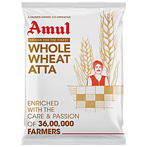 Buy Amul Atta Whole Wheat Online at Best Price in India - bigbasket