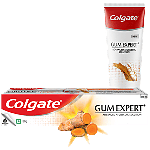 Buy Colgate Gum Expert - Advanced Ayurvedic Solution Toothpaste, With ...