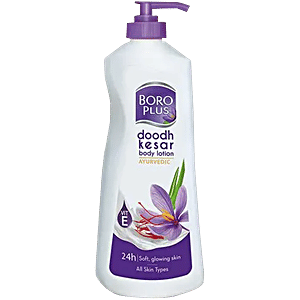 Buy Boroplus Body Lotion With Goodness Of Dhoodh, Badam & Kesar ...