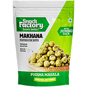 Buy Snack Factory Pudina Masala Roasted Makhana Online at Best Price of ...
