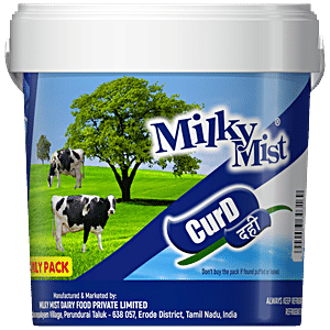 Buy Milky Mist Natural Set Curd 1 Kg Cup Online At Best Price of Rs 104 ...