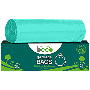 Buy Plastobag Garbage Bag - 100% Compostable & Biodegradable, Extra ...