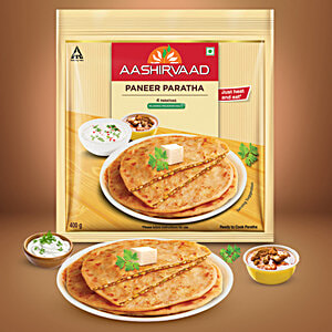 Buy Aashirvaad Ready To Cook Aloo Paratha, Delicious Frozen Online at ...