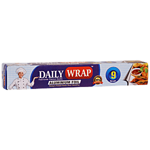 Buy Daily Wrap Aluminium Foil - 25 m, Keeps Food Fresh Online at Best ...