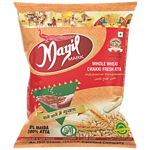 Buy Bharat Atta Whole Wheat Flour Online at Best Price of Rs 30 - bigbasket
