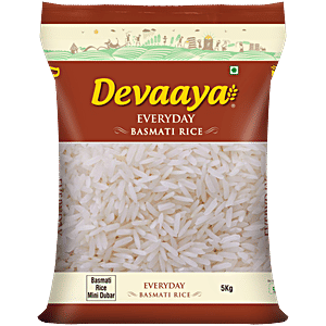 Buy Daawat Devaaya Basmati Rice 5 kg Bag, Aromatic, Long & Fluffy ...
