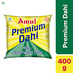 Buy Amul Premium Dahi 400 Gm Online at the Best Price of Rs 65 - bigbasket