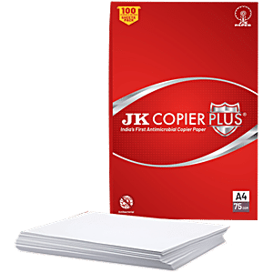 Buy JK Copier Excel Bond Super White Paper A4 Sheets 21 X 29.7 Cm, 90 ...