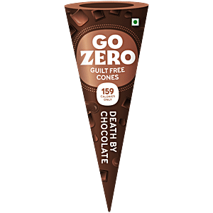 Buy Go Zero Belgian Dark Chocolate Guilt Free Ice Cream Scoops Online at Best Price of Rs 99 ...