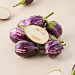 Buy Fresho Brinjal Varikatri 1 Kg Online At Best Price of Rs 36 - bigbasket