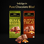 Buy Cadbury Temptations Chocolate Bar Almond Treat 72 Gm Online At Best ...