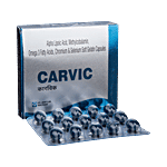 Buy Carvic Carvic Soft Gelatin Capsule Online at Best Price of Rs 300 ...