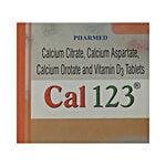 Buy Cal Cal 123 Tablet | Calcium & Vitamin D3 for Bone Strength | Joint ...