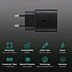 Buy Samsung SAMSUNG 25W Type C Fast Charger (Type C to Type C Cable ...